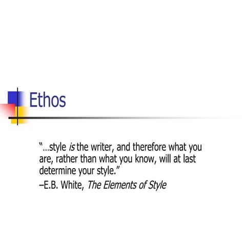 Ethos | PPT