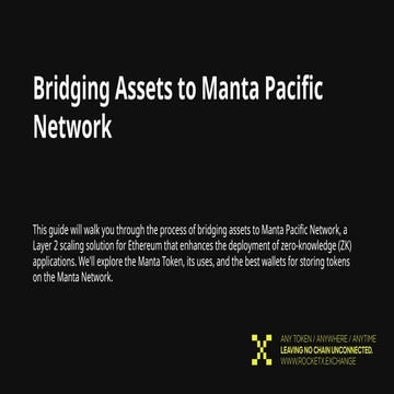 🌊 Dive into the Future of Web3 with Manta Pacific! 🌊 | PPT