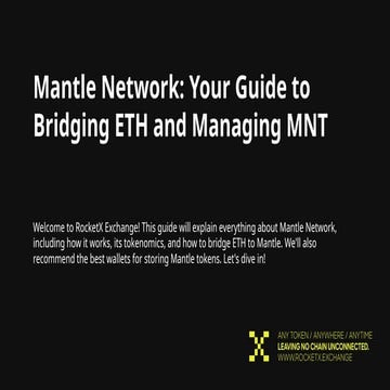 🌟 Level Up Your Crypto Game with Mantle Network! 🌟 | PPTX