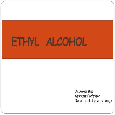 Alcohol | PPT