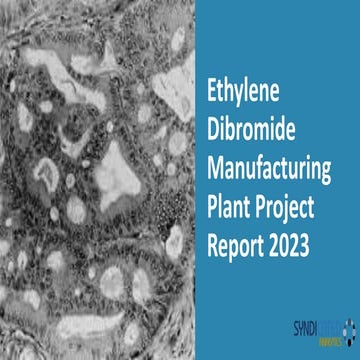 Ethylene Dibromide Manufacturing Plant Project Report 2023 | PDF