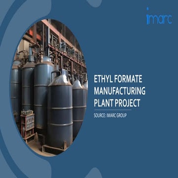 Ethyl Formate Manufacturing Plant Project .pptx
