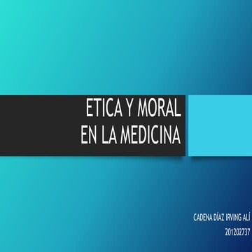 Etica y moral | PPTX