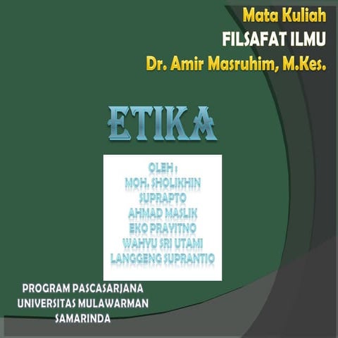 ETIKA | PPT