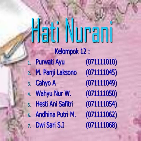 Etika hati nurani | PPTX