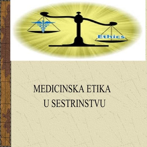 Etika sestrinstva | PPT