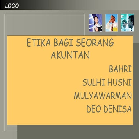 Etika profesi konsultan pajak | PPTX