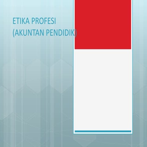 Etika profesi | PPTX