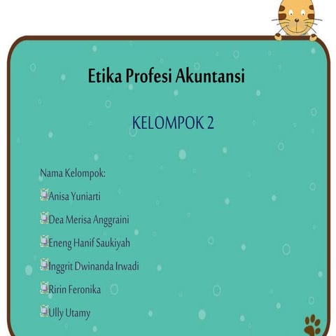 Etika Profesi Akuntansi | PPTX
