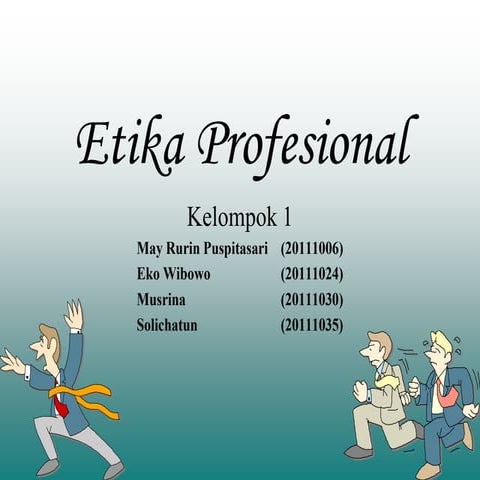 Etika Profesional Pptx