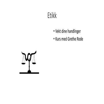 Etikk | PPT