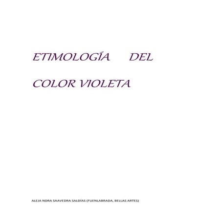 Color violeta | PPTX