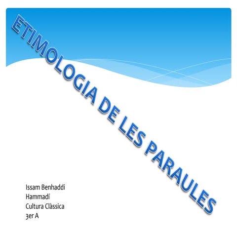 etimologia | PPT