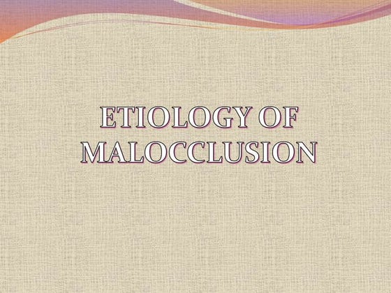 Class Iii Malocclusion Pdf