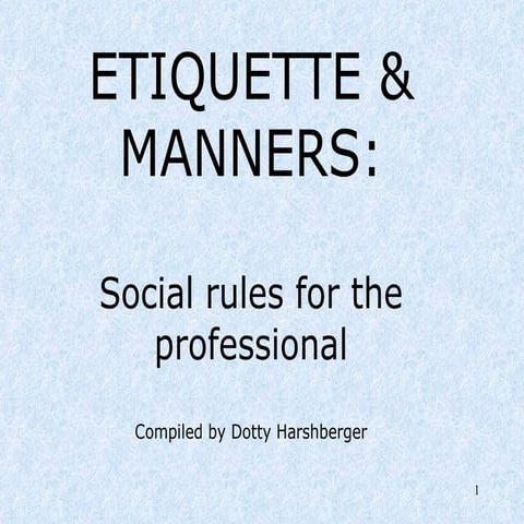 Etiquettes | PPT