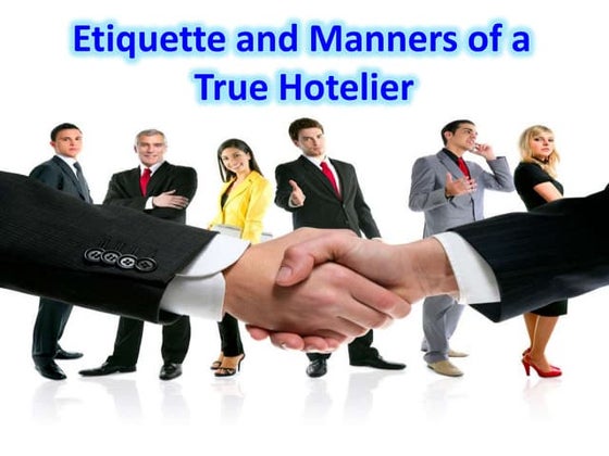 Staff etiquette & manners in hospitality | PPT | Travel Preparation and ...