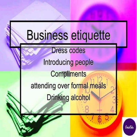 Etiquette business dining dress code | PPT | Women\'s Clothing | Women ...