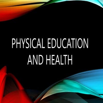 Physical Activity | PPTX