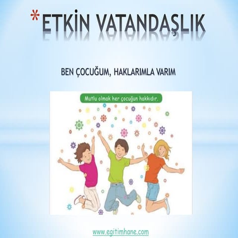 Etkin Vatandaşlık | PPT