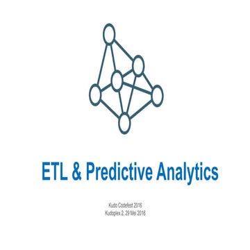 Kudo Codefest: Data science ETL & Predictive analytics to make better product | PPTX