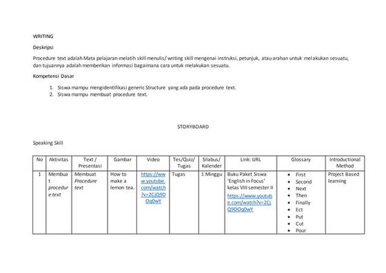 Storyboard Writing | PPT