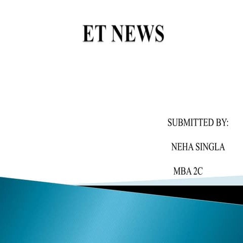 Et news | PPTX