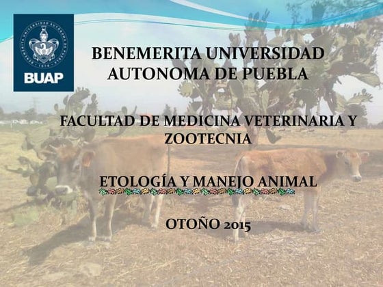 Etología (comportamiento de los animales) | PDF