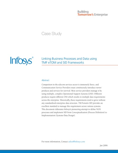 eTOM - Foundation | PPT