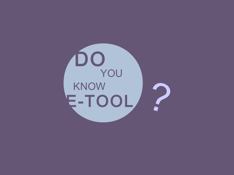 Etool소개 2014