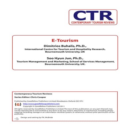 E-Tourism | PDF