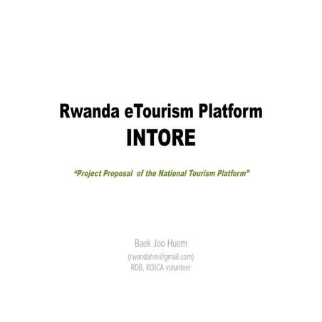 E-Tourism Rwanda | PDF | Africa Travel | Travel Locations