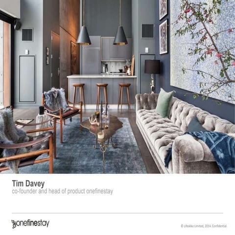 #eTAS14 Presentation - Tim Davey of OneFineStay | PPT