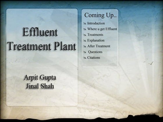 Etp Final Report | PDF