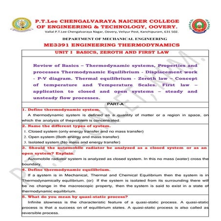 Thermodynamics | DOCX