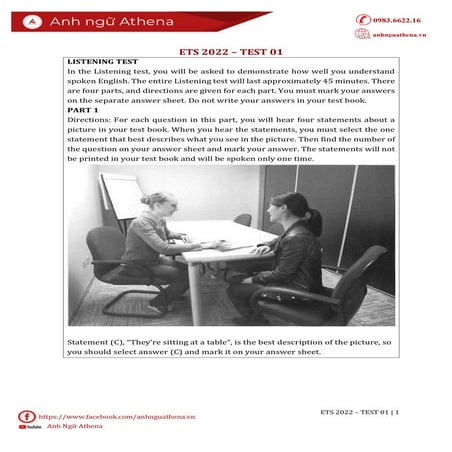 ETS 2022 - TEST 1. LC.pdf