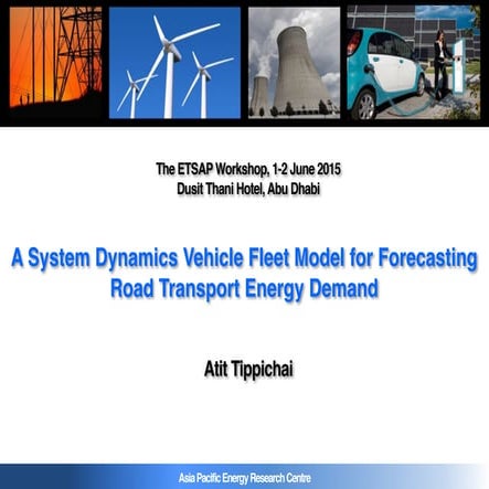 A System Dynamics Vehicle Fleet Model for Forecasting Road Transport ...