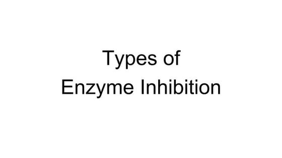 Enzyme induction and inhibition | PPTX | Chemistry | Science
