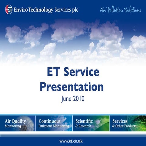 ET Service Presentation 2010 | PPT