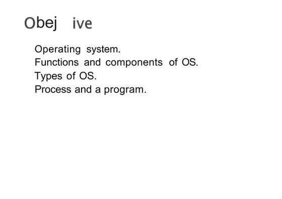 Operating System Presentation Pptx Operating Systems Computer Software And Applications