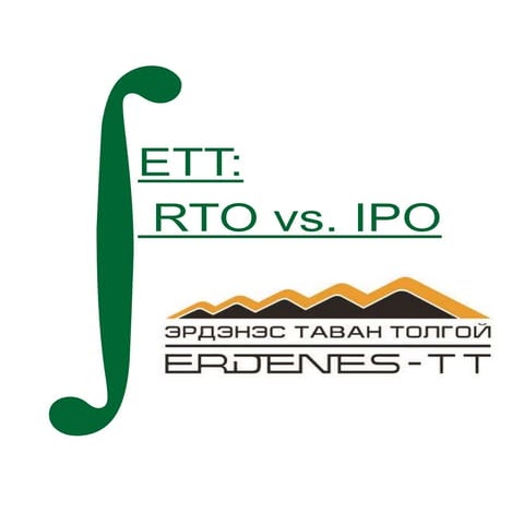 ETT: IPO vs. RTO | PPTX