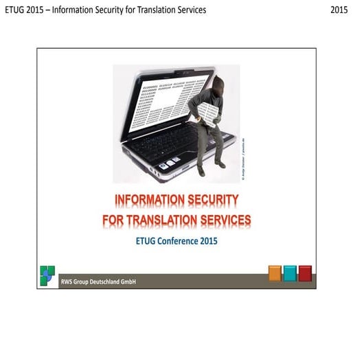 Information Security for Translation Services | PPT