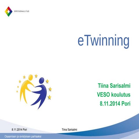 eTwinning - lyhyt esittely | PPT