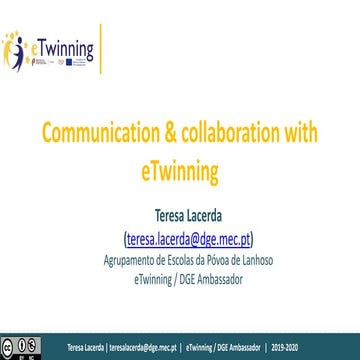Communication & collaboration with eTwinning | PPT