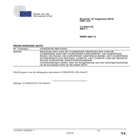 EU maakt noodplan voor mislukte Brexit | PDF | Business and Finance