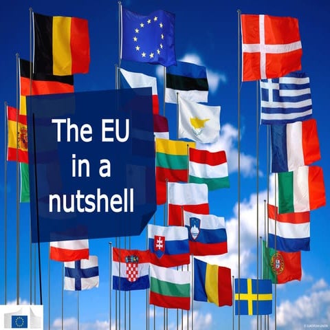Description of the European Union in a nutshell | PPTX