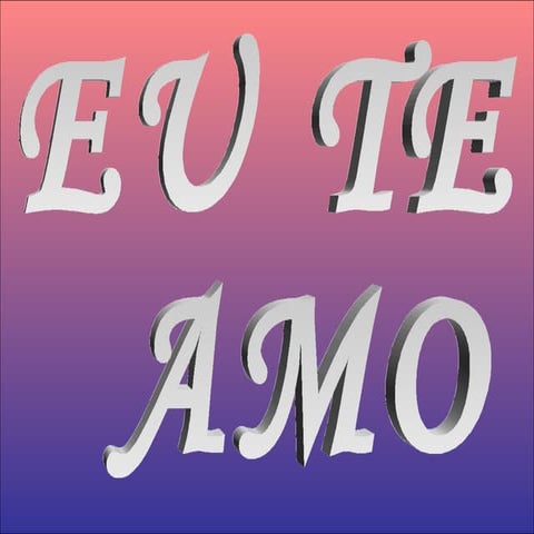 Eu te amo 1 | PPS