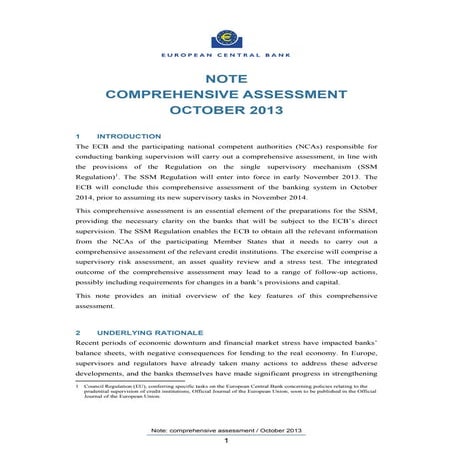 Banks Asset Quality Review in the EU in 2014 | PDF