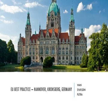 EU best practice, Hannover, Germany | PDF