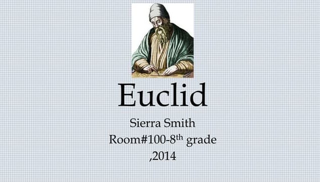 Euclid Father Of Geometry