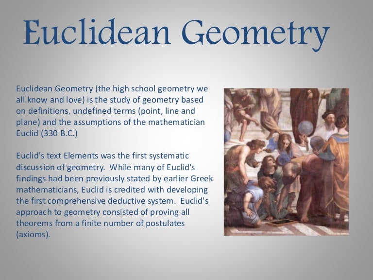 Euclidean geometry